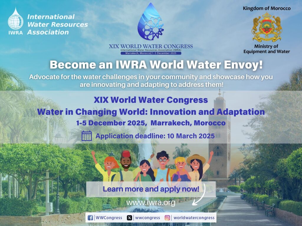 Call for World Water Envoys – Participate in the XIX World Water ...